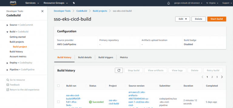 Accelerate CI/CD pipeline with AWS CodePipeline & AWS CodeBuild