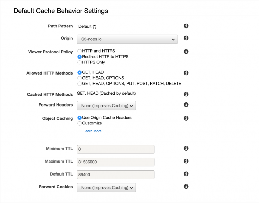 Configuring CloudFront to use ACM and redirect traffic to HTTPS